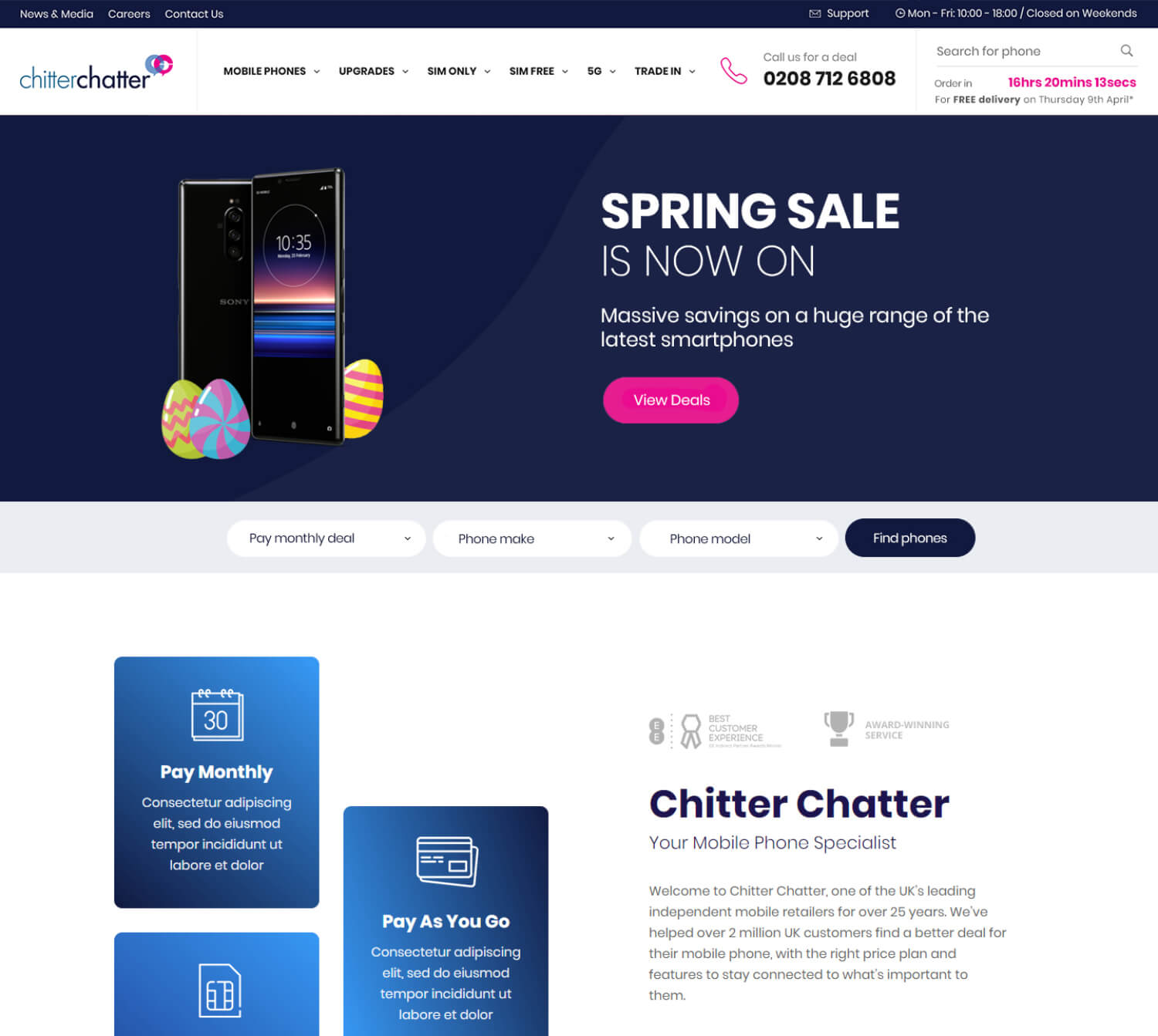Our Work: A Chatty Design For a Chatty Company — Dion Digital